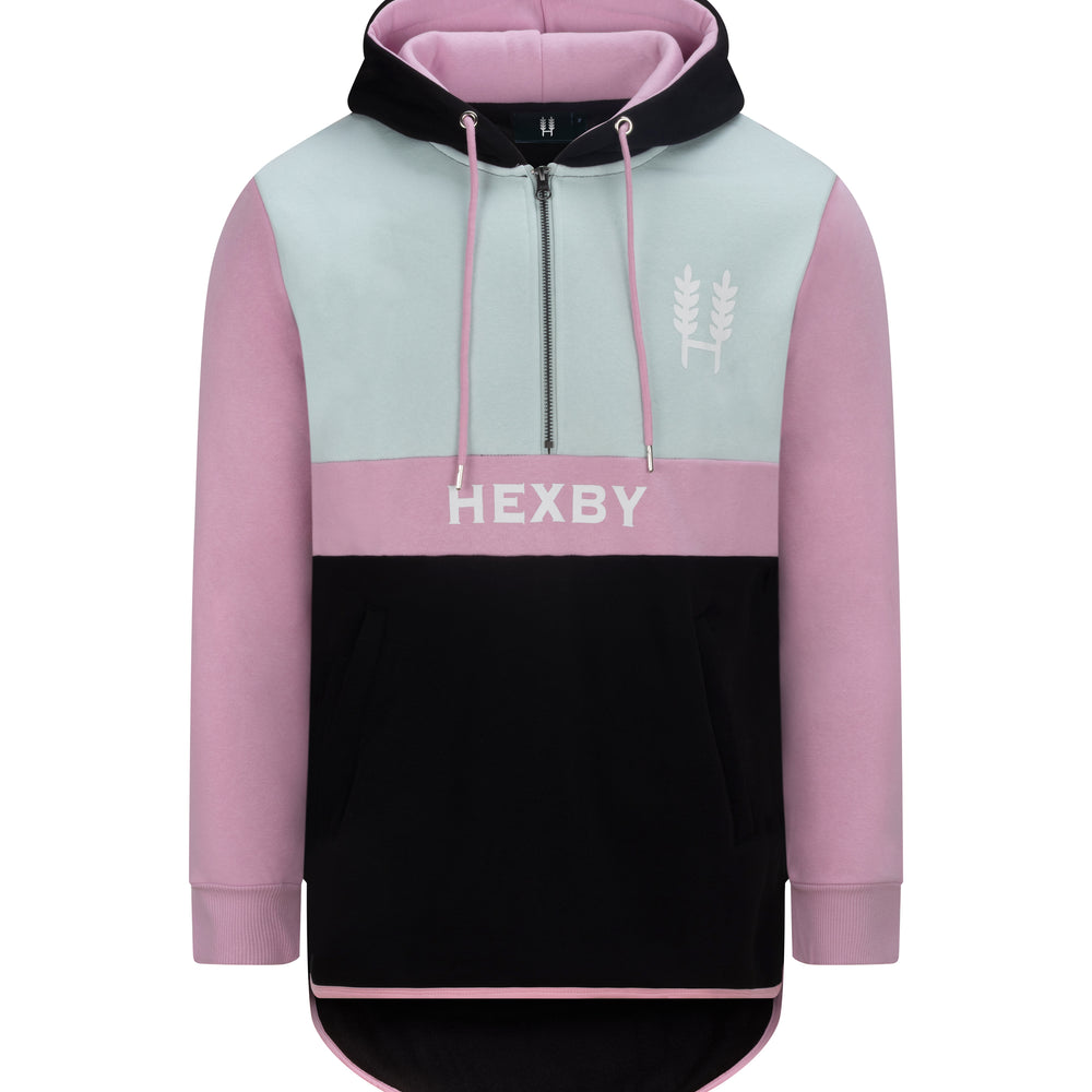 Mullet Shearing Hoodie - Pink & Black - Hexby