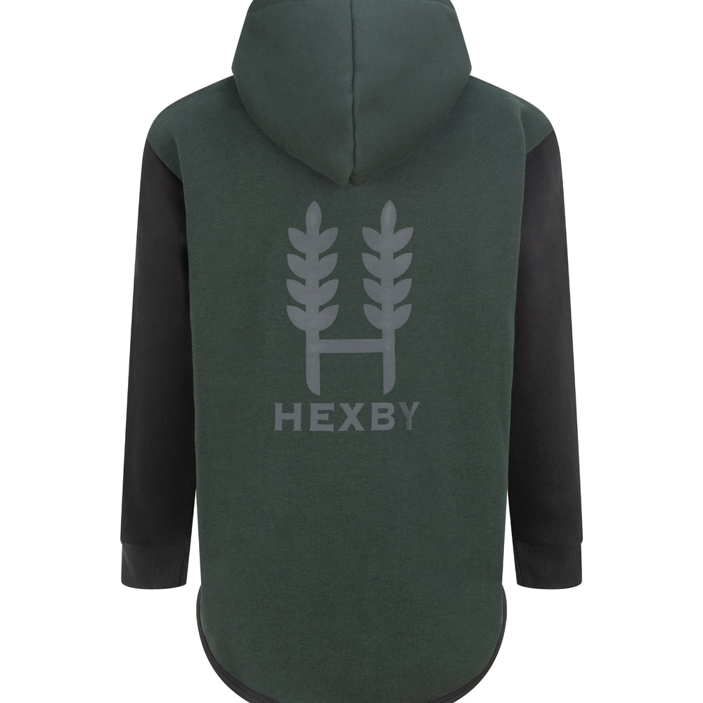 Kids Mullet Shearing Hoodie - Green & Oak - Hexby